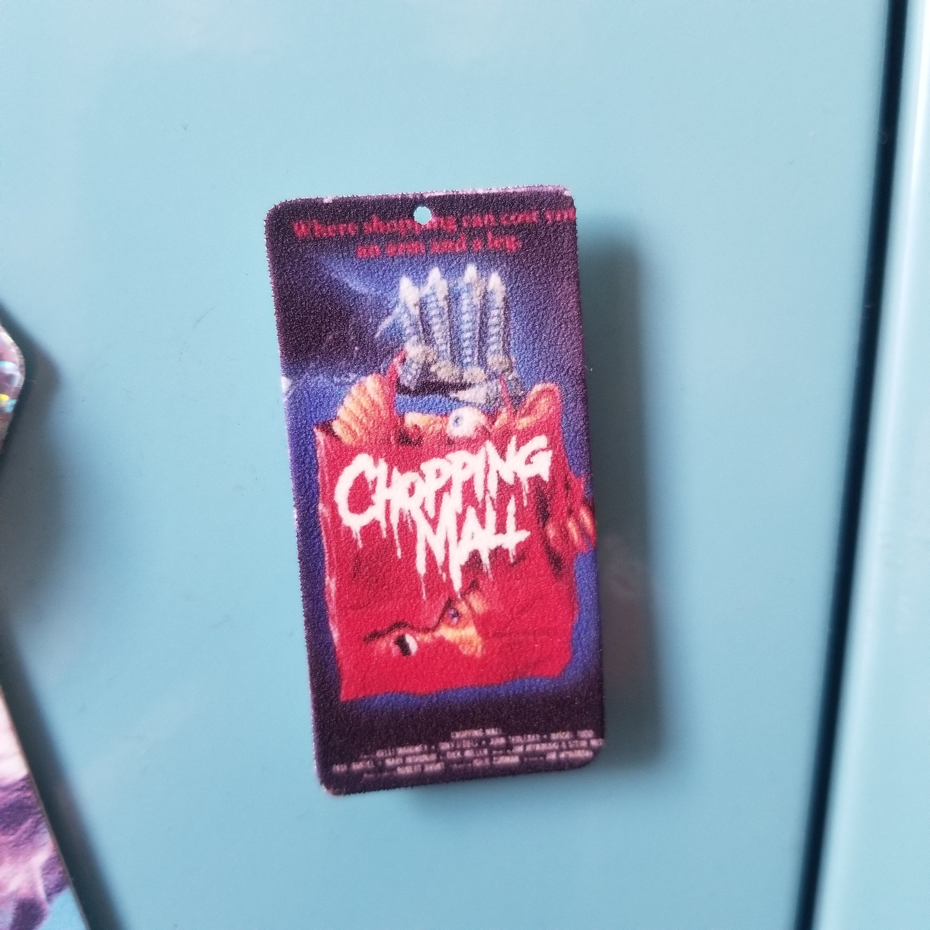 Chopping Mall VHS MAGNET – SouthStreetArtMart