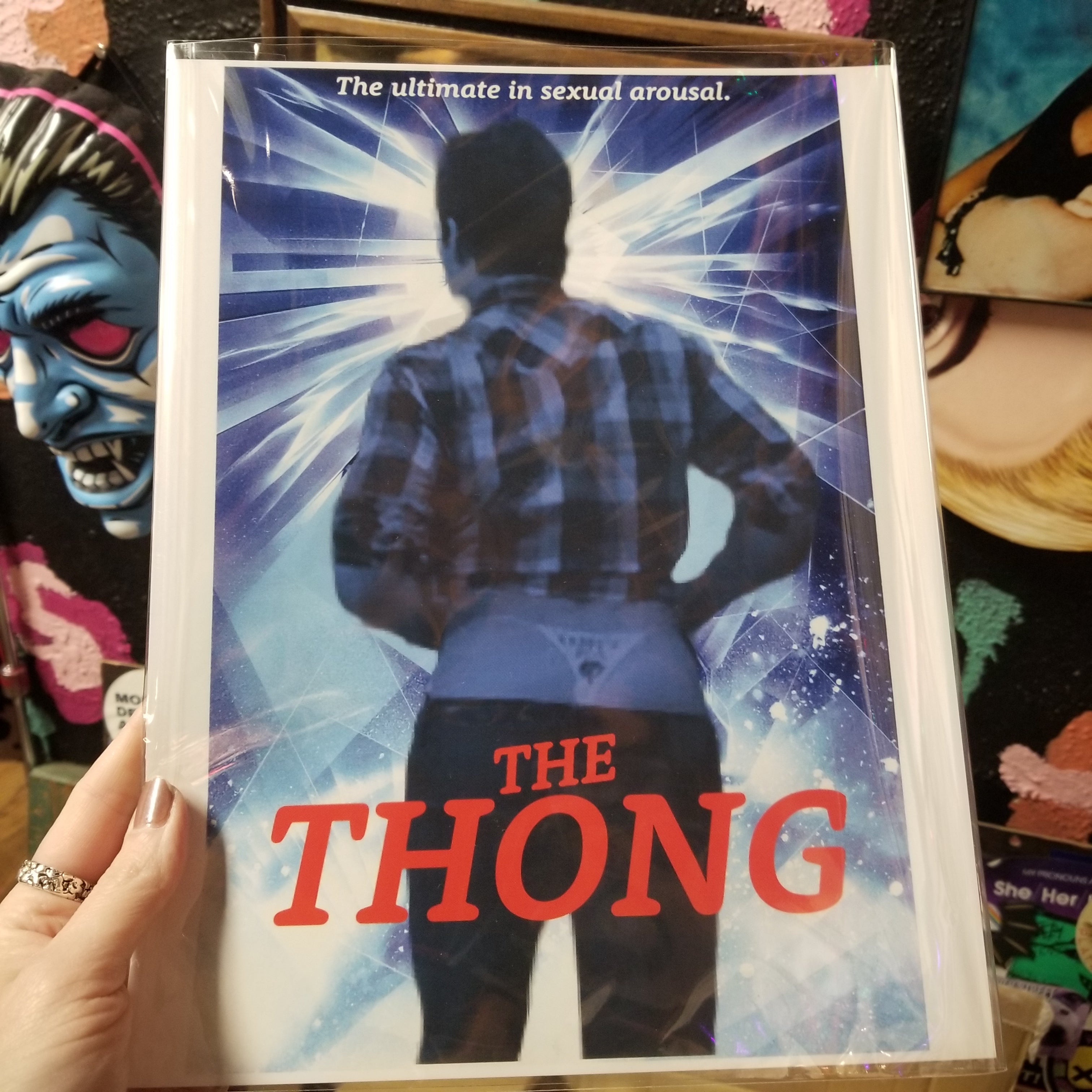 The Thong Sunny Horror Parody POSTER PRiNT – SouthStreetArtMart