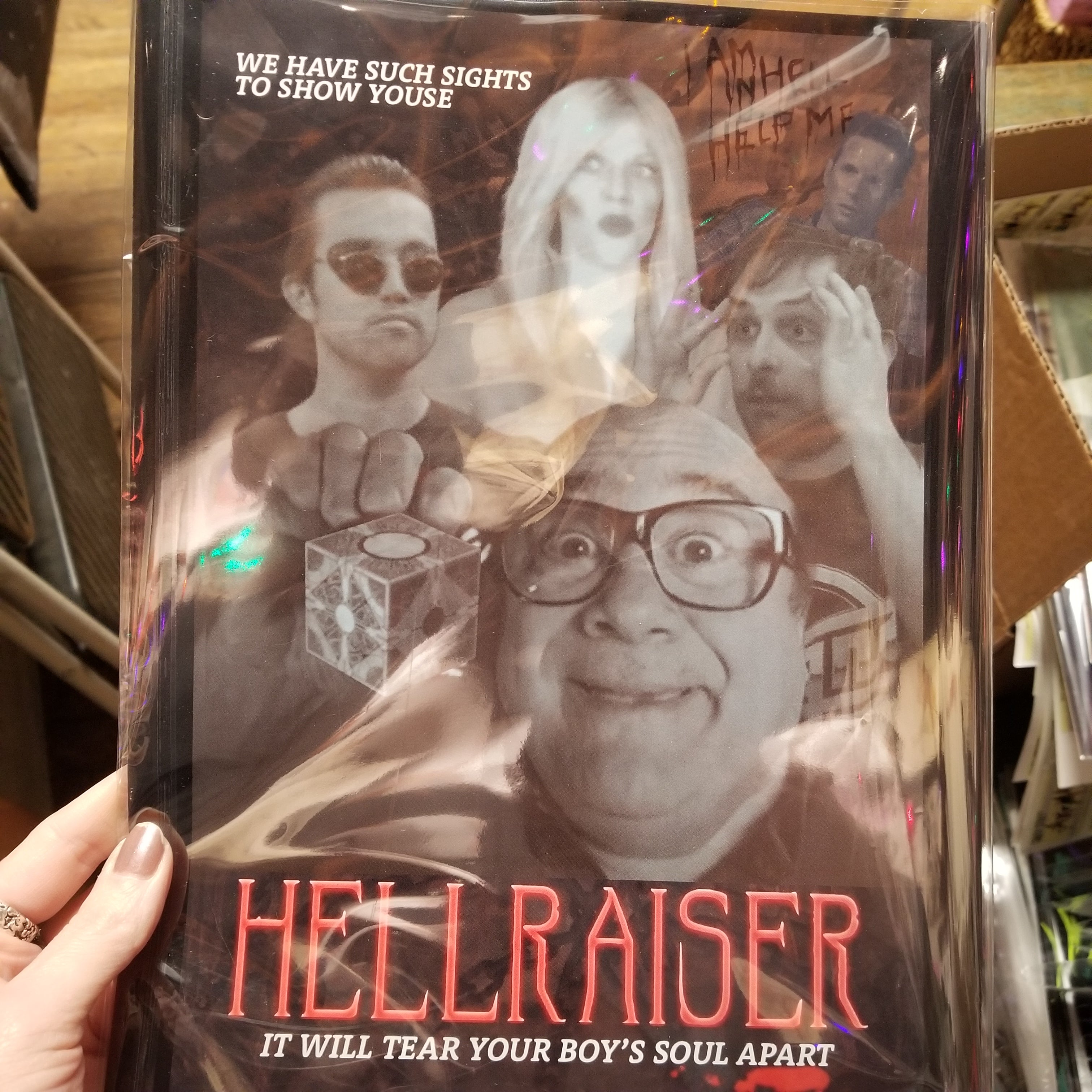 Hellraiser Sunny Horror Parody POSTER – SouthStreetArtMart