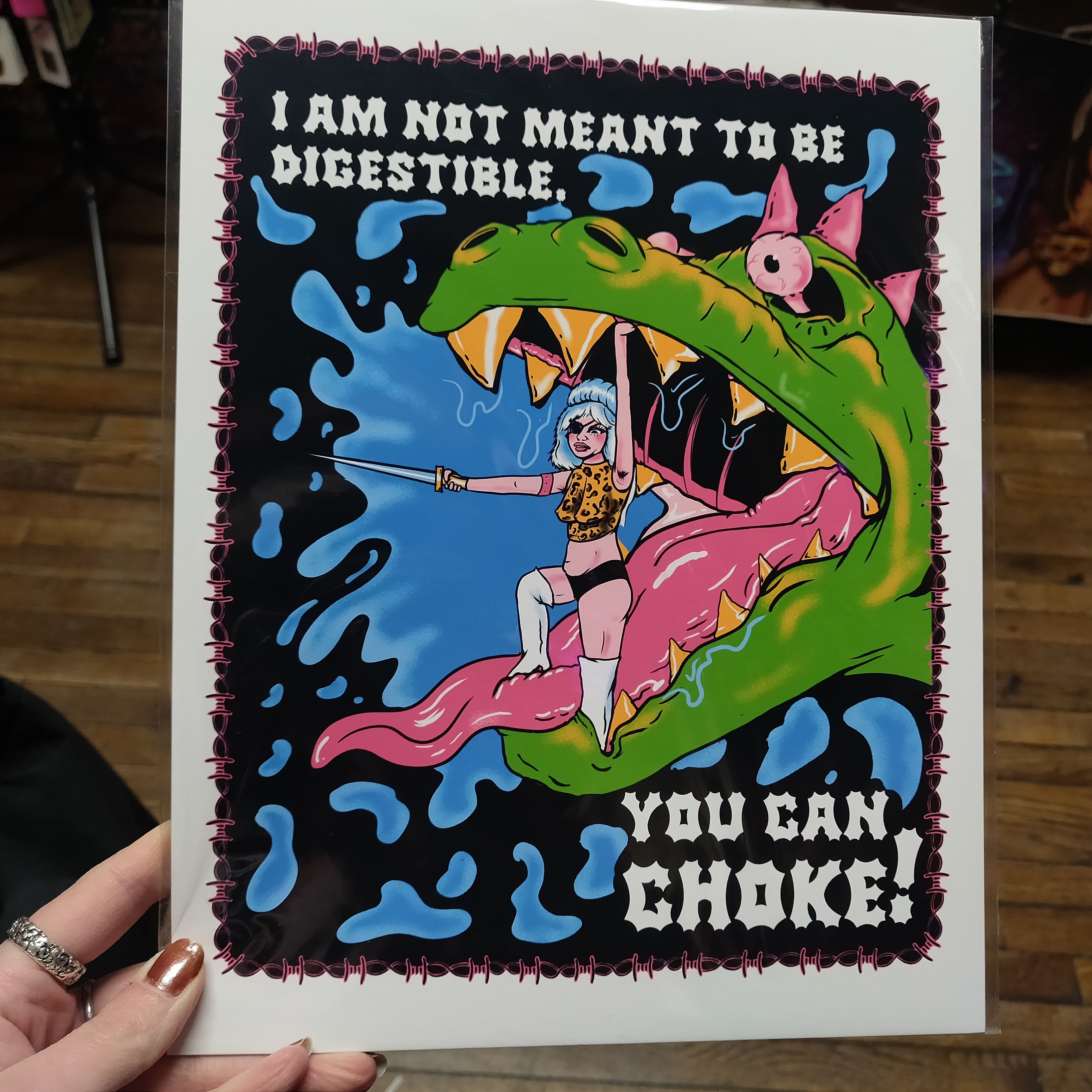 You Can Choke! PRiNT – SouthStreetArtMart