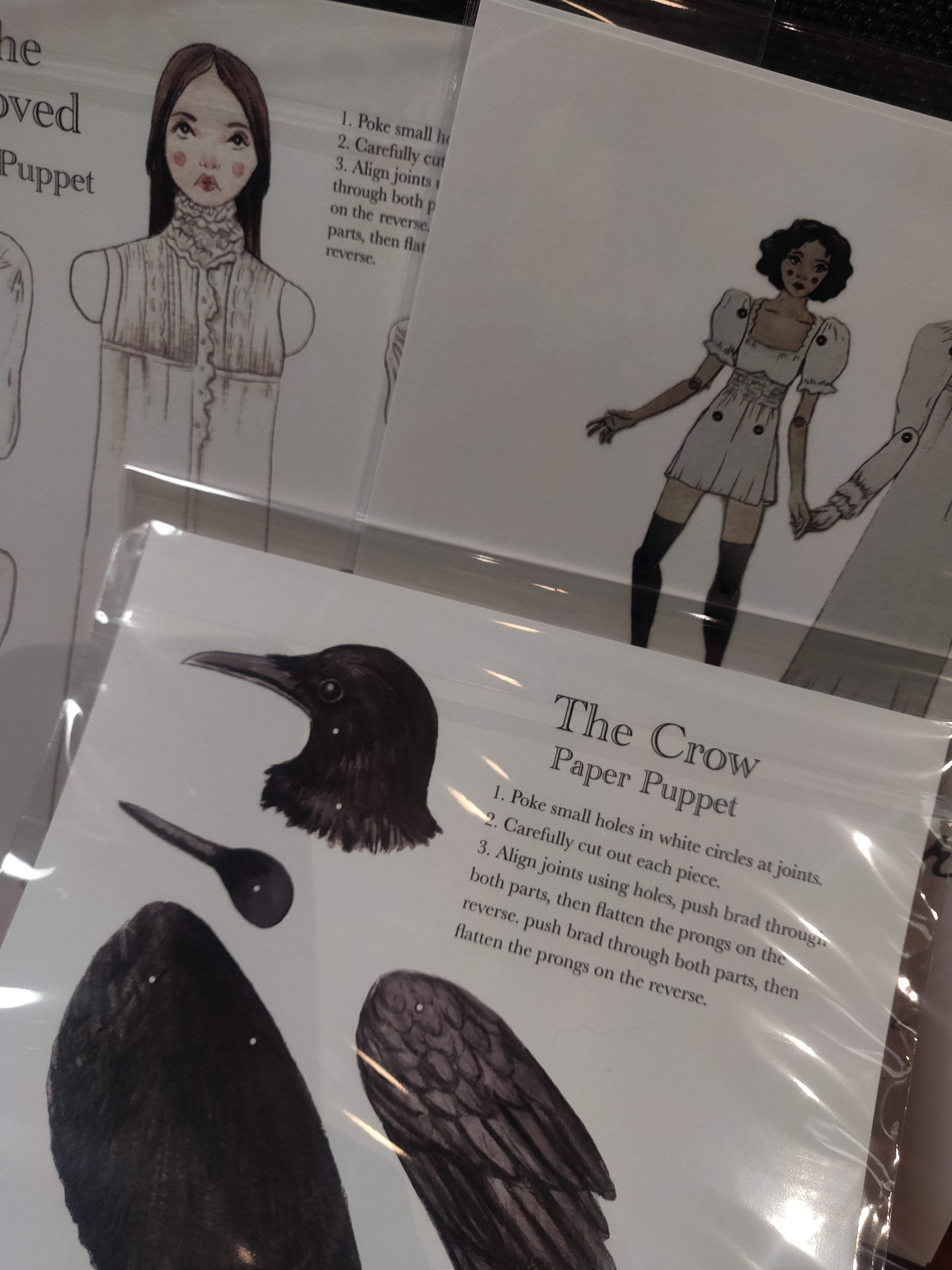 Made of PAPER DOLL Puppet Kits – SouthStreetArtMart