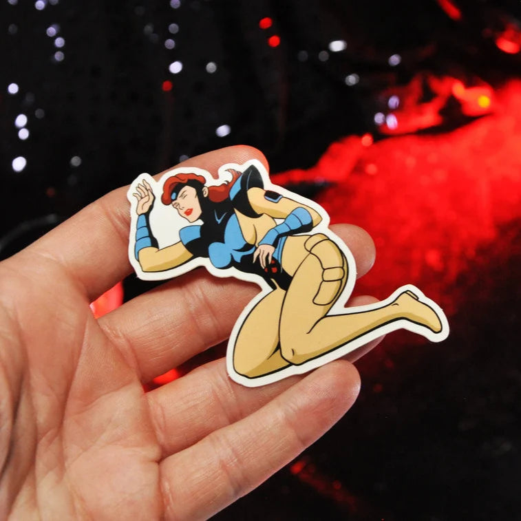 Fainting Red STiCKER By Slayerfest 98 – SouthStreetArtMart