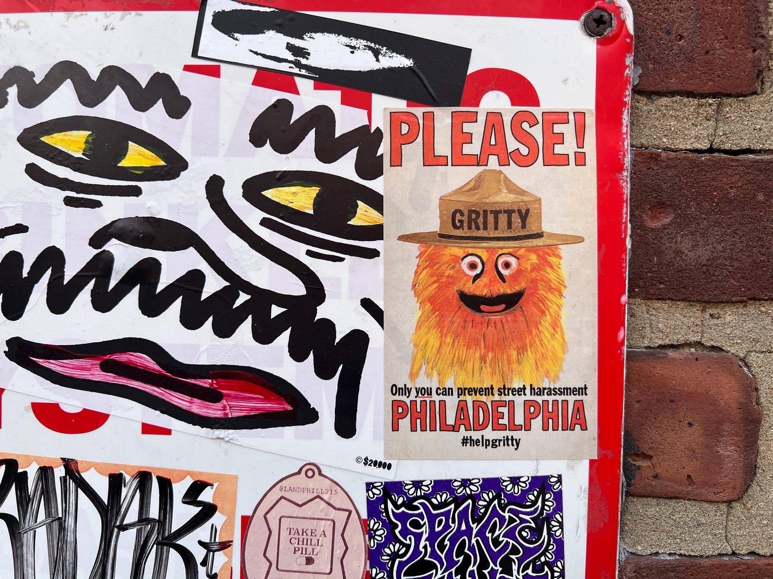 Please! Only you can prevent street harassment Philadelphia STiCKER Gr ...